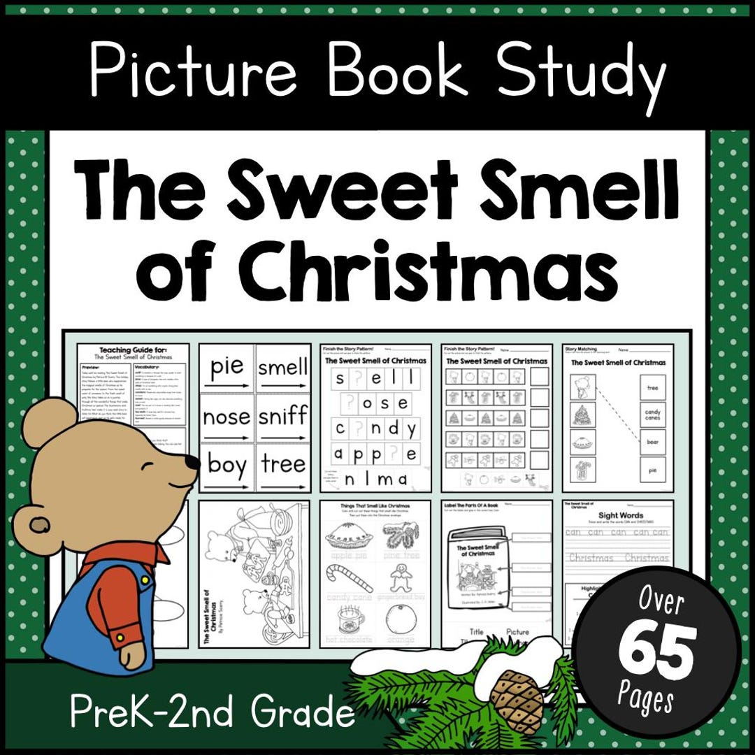 The Sweet Smell of Christmas Book Companion | Preschool to 2nd Grade ...
