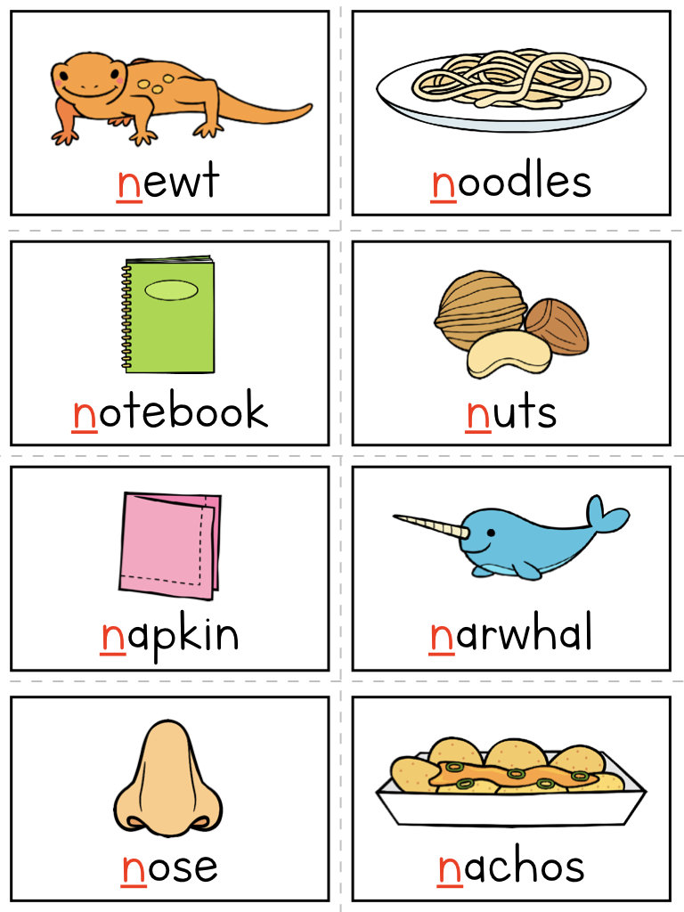 Letter N Bingo Game - Etsy