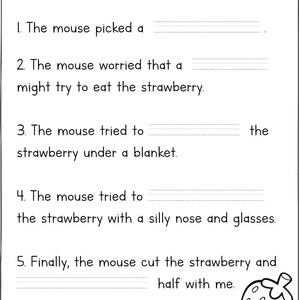 The Little Mouse The Red Ripe Strawberry and The Big Hungry | Etsy