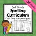 3rd GRADE SPELLING Curriculum Printable - 30 Weeks of Printable ...