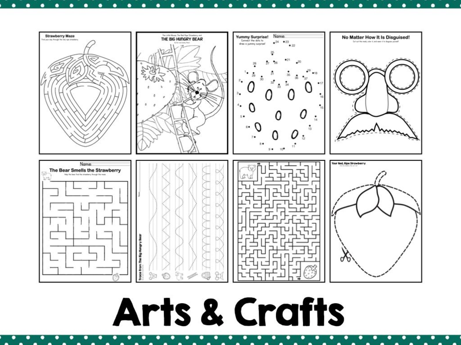 The Little Mouse, the Red Ripe Strawberry, and the Big Hungry Bear ...