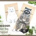 Printable Raccoon Puppet Template | Creative Paper Bag Craft | Hands-on ...