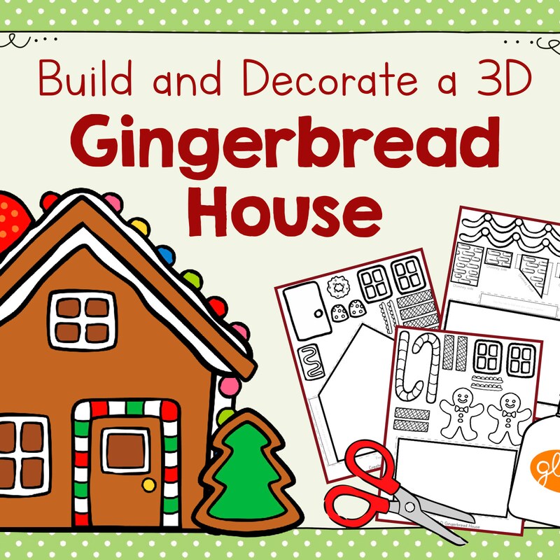 Cardboard Gingerbread House - Etsy