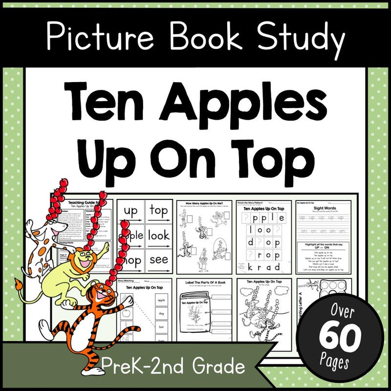 Ten Apples up on Top - Etsy