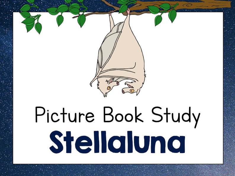 Stellaluna- Picture Book Study Companion - Etsy