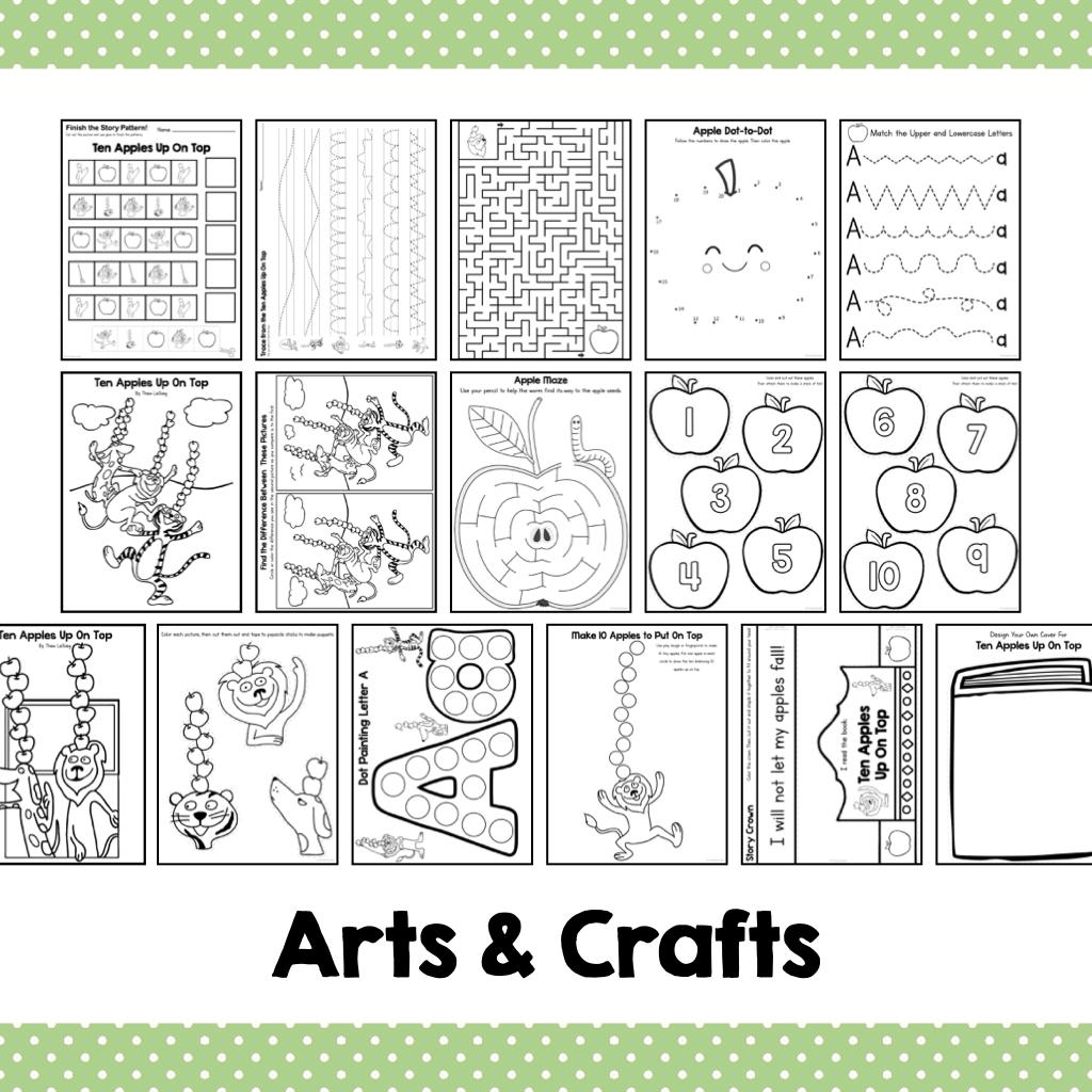 Ten Apples up on Top- Picture Book Study Companion - Etsy