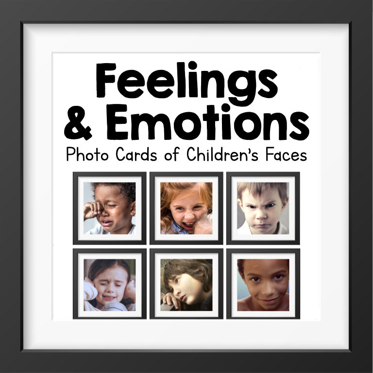 Feelings and Emotions | Photo Cards of Children's Faces | Social Skills ...