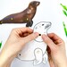 Sea Lion Jointed Paper Animal Puppet Craft Articulated Puppet Printable ...