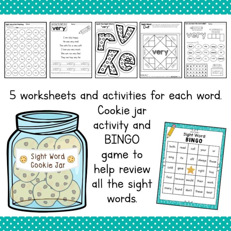 2nd Grade Sight Word Activities, Dolch Sight Word, Emergent Reader, 2nd ...