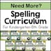3rd GRADE SPELLING Curriculum Printable - 30 Weeks of Printable ...