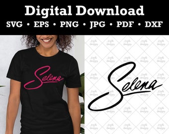 Selena Svg Cricut | Etsy