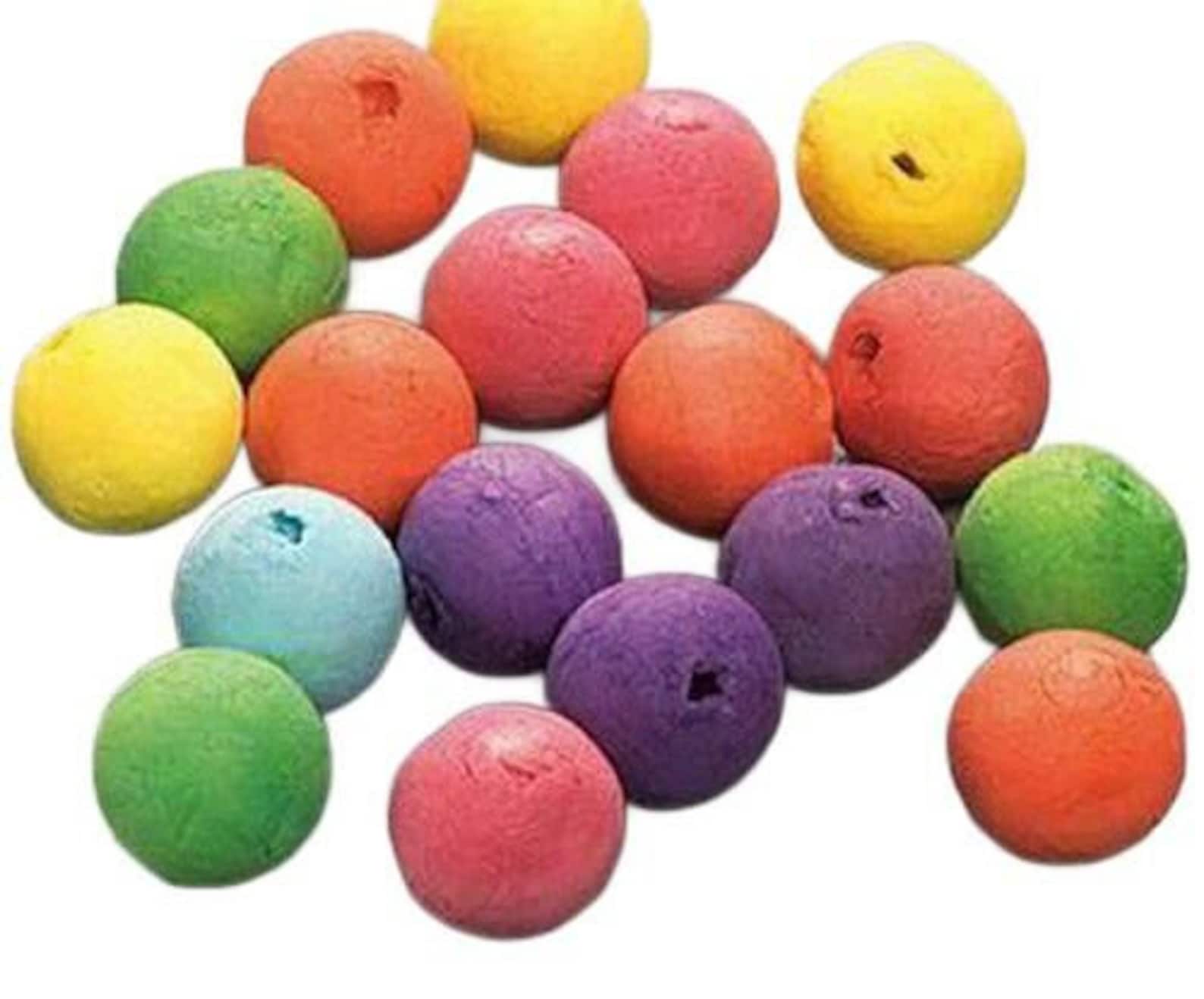 Cotton Cotton Ball Colored 15mm 40pcs Arts Crafts Knorr | Etsy