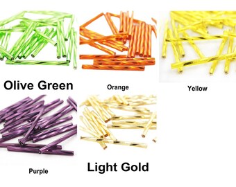 Long Bugle Beads - Etsy