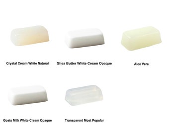White Melt and Pour Soap Base - Etsy