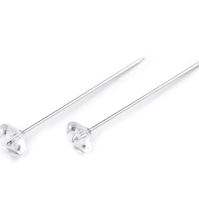 Pearl Head Pins - Etsy