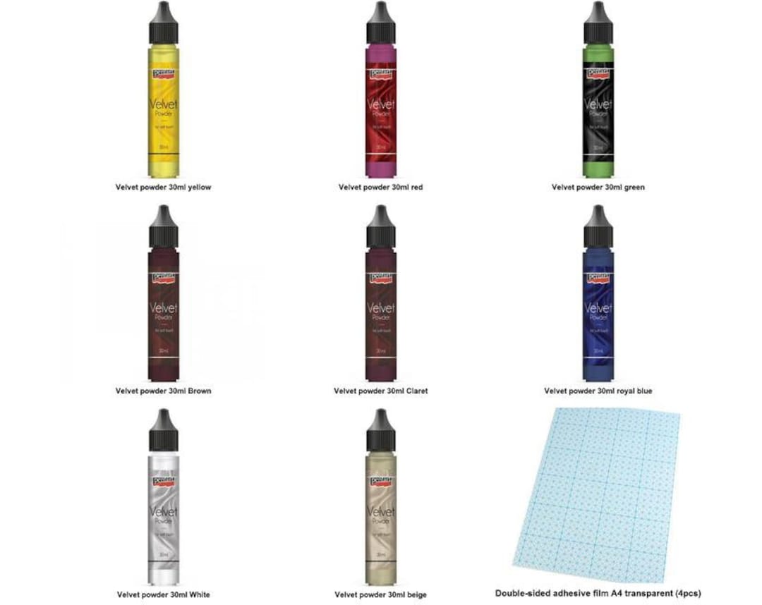 Velvet Powder 30ml Brown, Pentart, Gesso Pastes, Colors Special, Hobby ...