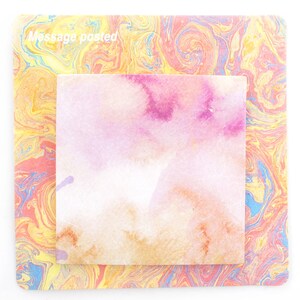 Marble Planner Sticky Memo Pad Notes Bookmark Mini Notepad Kawaii ...
