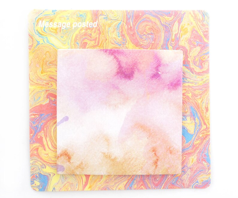 Marble Planner Sticky Memo Pad Notes Bookmark Mini Notepad Kawaii ...