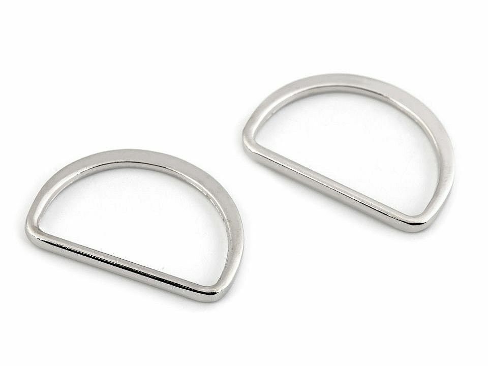 5pc Nickel Flat D Ring for Straps Width 30mm Clothing Rings - Etsy