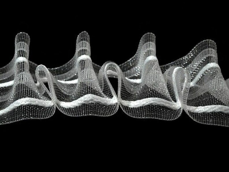 50m Transparent Translucent Tape Smocking Pleat Width 50mm | Etsy