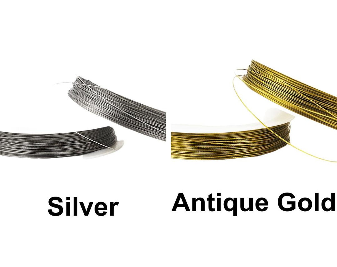 Tiger Tail Craft Jewelry Making Beading Thread Wire 0.45mm - Etsy