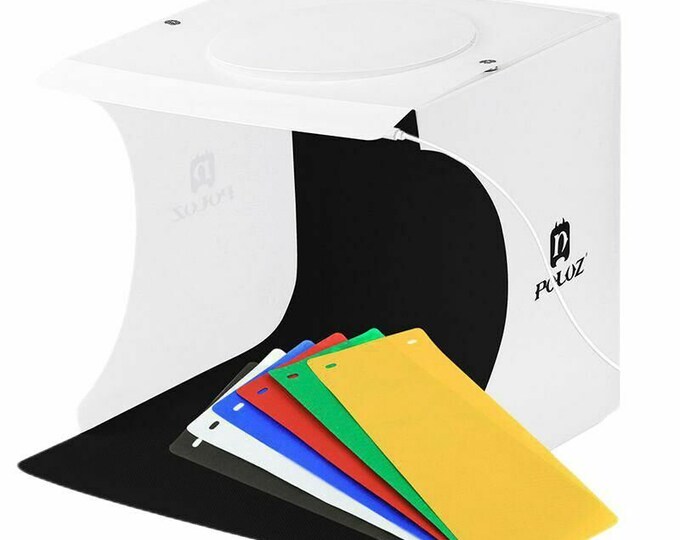 1pc White Cube Polypropylene Led Light Photo Mini Cube, Product ...