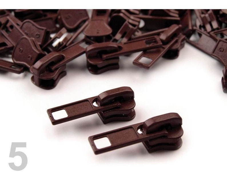 10pc Slider for Plastic Zippers 5mm Bag Bag Accessory Sewing - Etsy