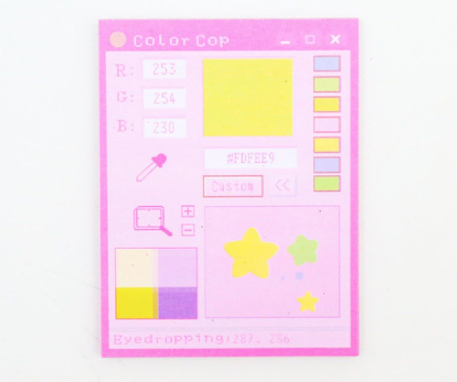 1pc Paper Computer Retro Nostalgic Memo Pad Stickers Decal | Etsy