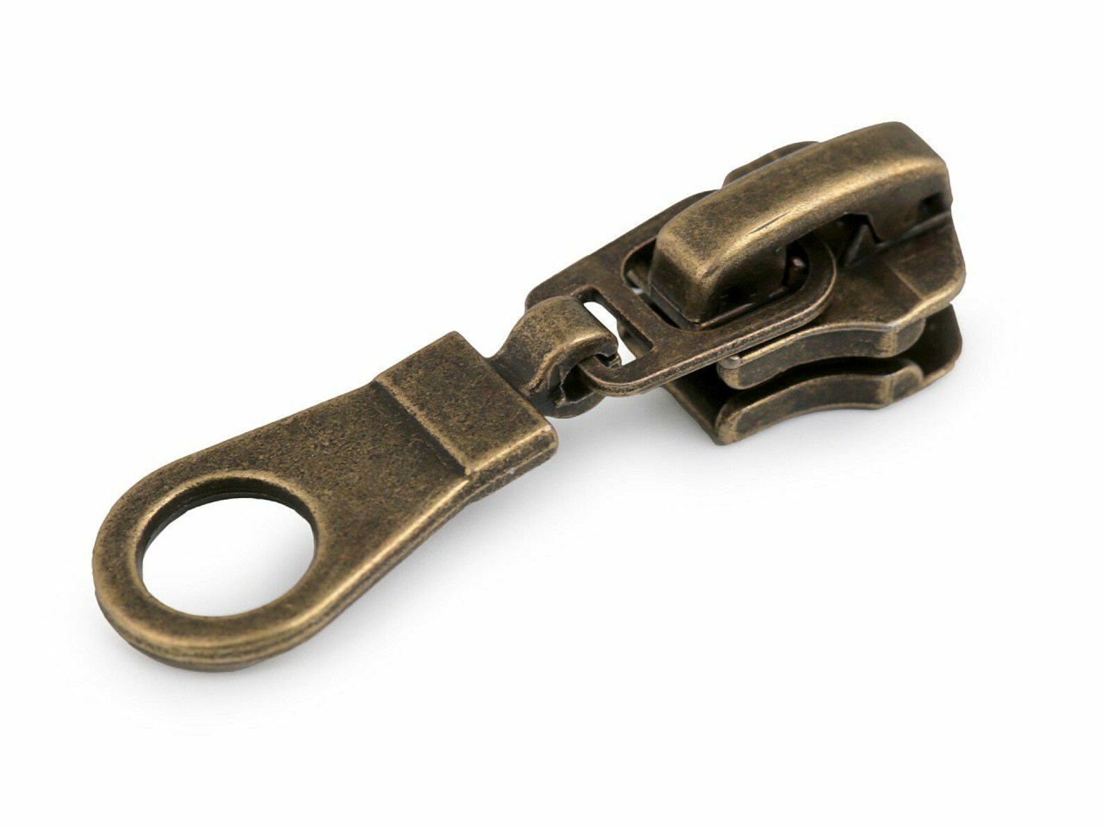 10pc Brass Slider for Metal Antique Brass Zippers 6mm Bag | Etsy