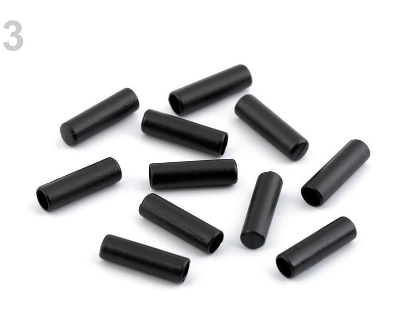 10pc Metal Cord End 4mm Caps Crimp Ends Webbing Tips Hardware - Etsy