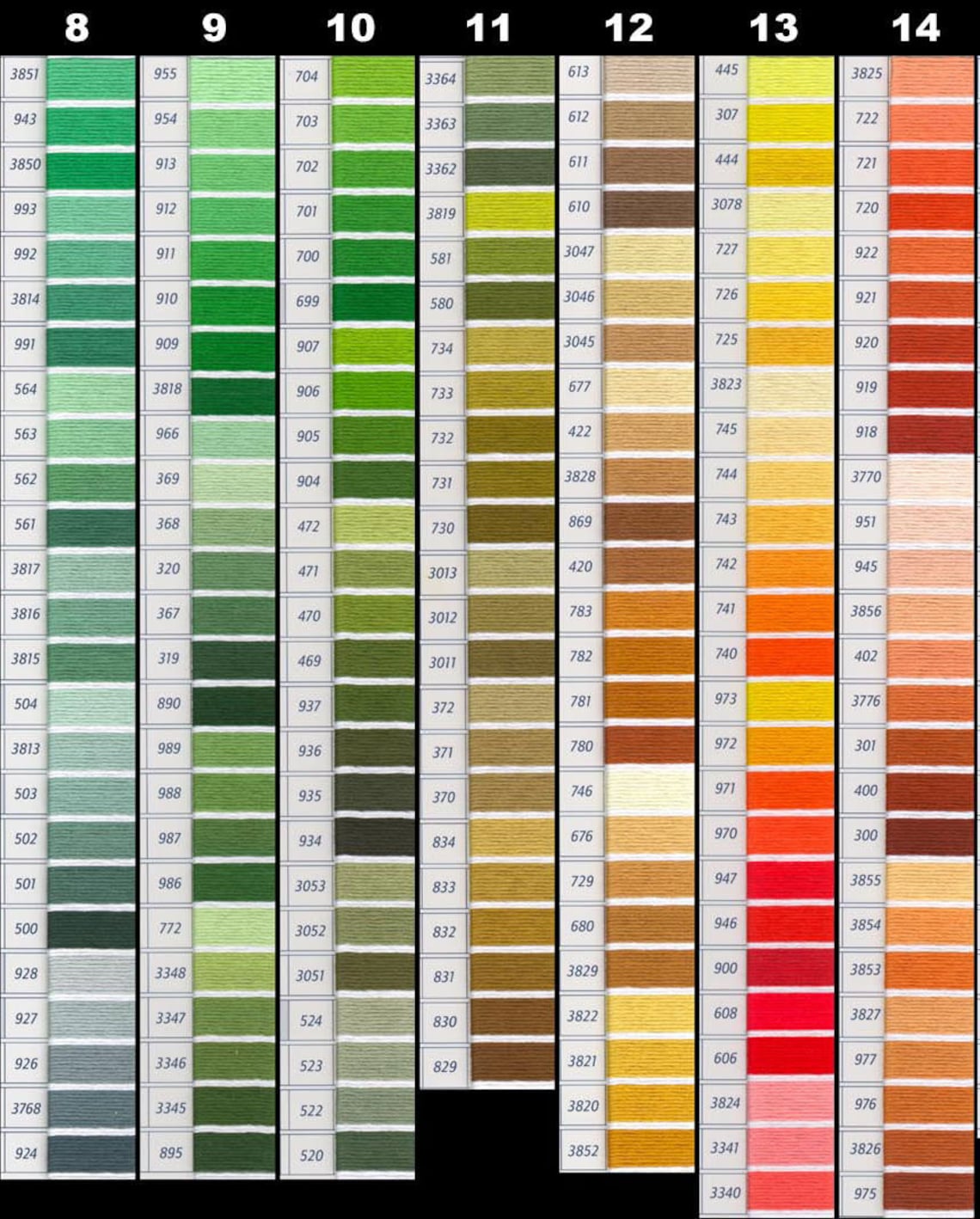 50 Mix Color Cotton Embroidery Thread Cross Stitch Sewing | Etsy