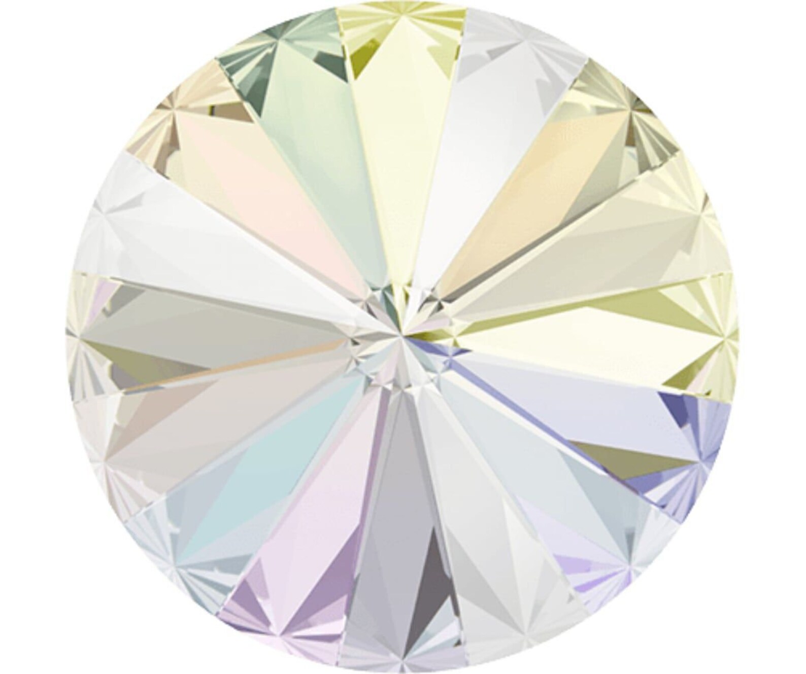 2pcs Crystal Round Rivoli Glass Crystals 1122 Swarovski Stone Chatons ...