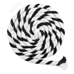 5m Ft White Natural Twisted Rope Craft Macrame Weaving Beading Twine ...