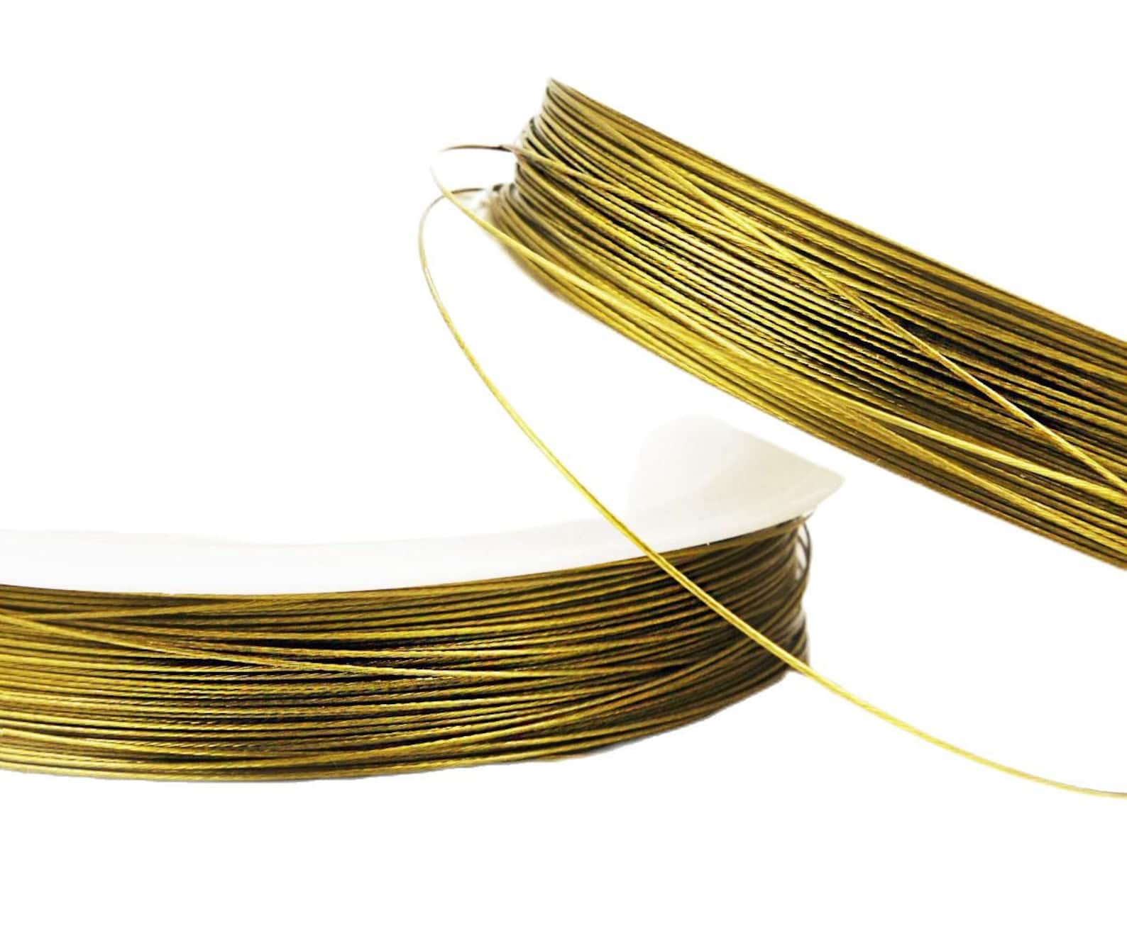 Tiger Tail Craft Jewelry Making Beading Thread Wire 0.45mm - Etsy