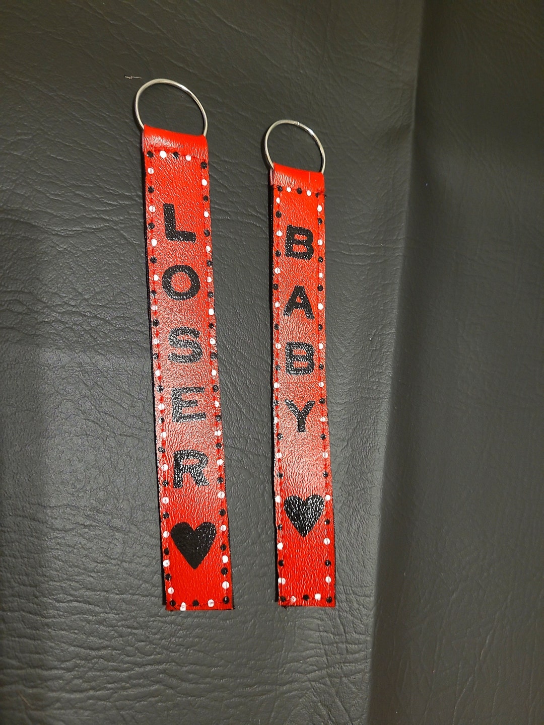 Loser Baby Matching Keychains Hazbin Hotel Couples - Etsy