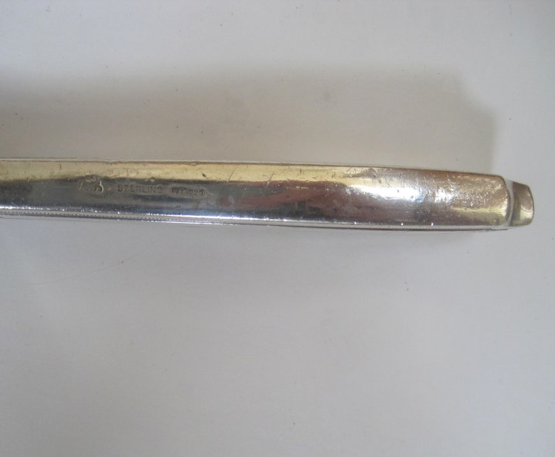 Whiting king Albert Sterling Silver Handle Dinner Knife, 9.625, Bolster ...