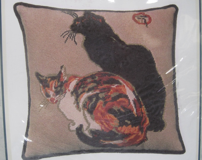 Steinlen Cats Needlepoint Kit, Museum of Fine Arts Boston Collection ...