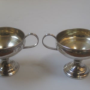 Sterling Silver Creamer & Sugar Bowl, Psco/preisner Silver Co. 110 ...