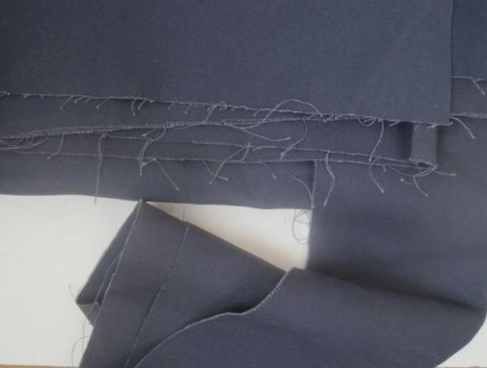 Dark Blue Duck Cloth Fabric Length, 2 Yd/72" Long X 60" Wide, Solid ...