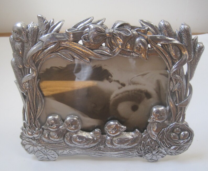 Arthur Court Ducks & Ducklings Picture Frame Tabletop or - Etsy