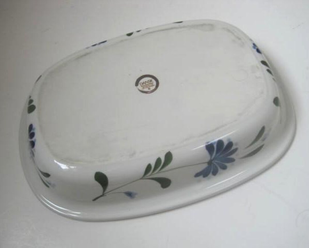 Dansk Sage Song Baker/casserole, 13", Niels Refsgaard Design, White W ...