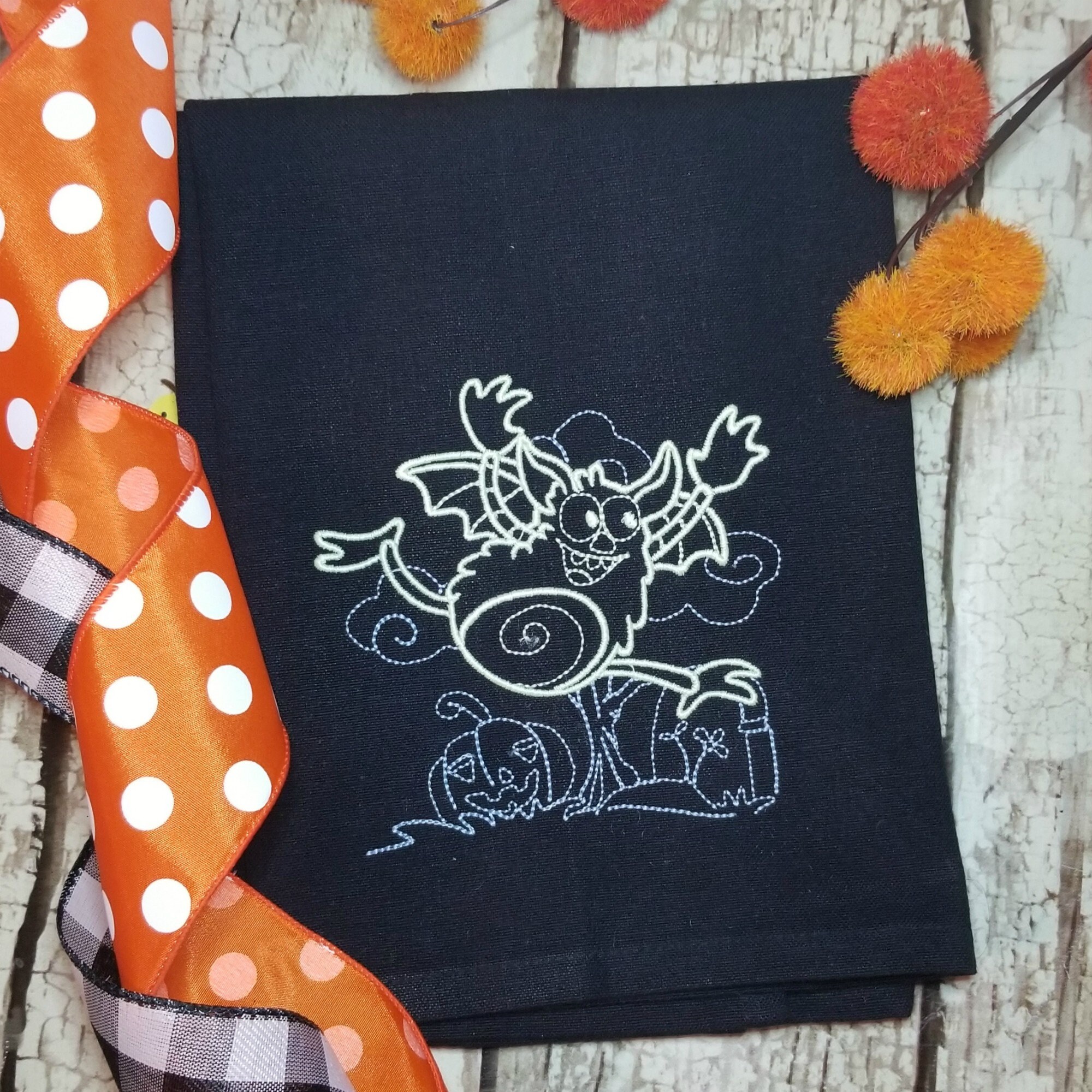 Cute Monster Machine Embroidery Design Halloween Embroidery | Etsy