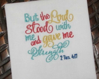 Bible Verse Machine Embroidery Design, Christian Embroidery Design, the ...
