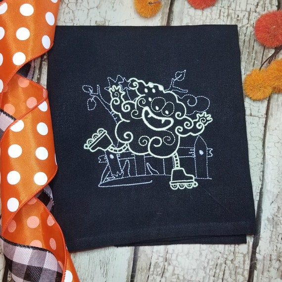 Monster Machine Embroidery Design Halloween Embroidery Design - Etsy