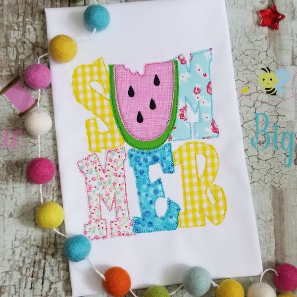 Summer Applique - Etsy