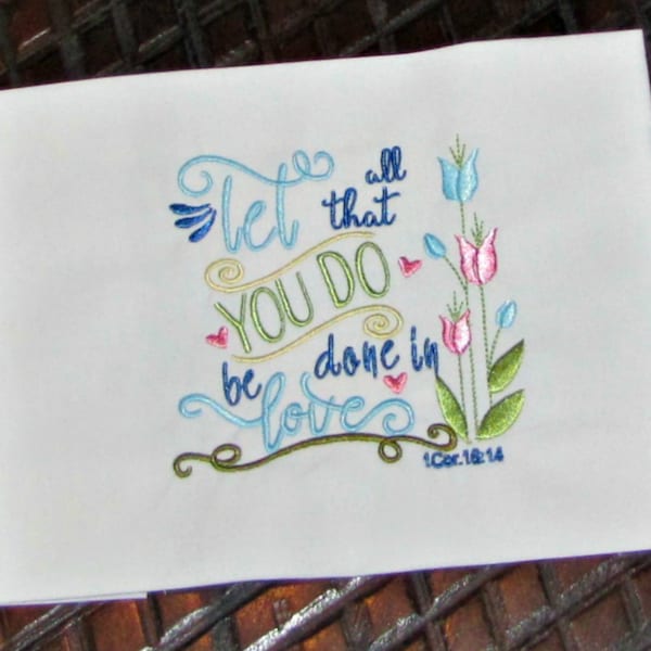 Embroidery Bible Verse - Etsy