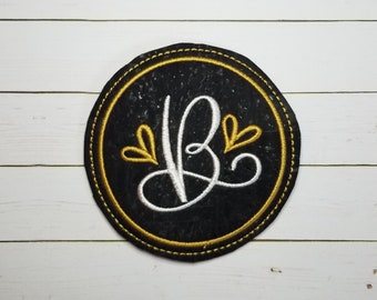 ITH in the Hoop Round Tuit Coaster Machine Embroidery Design - Etsy