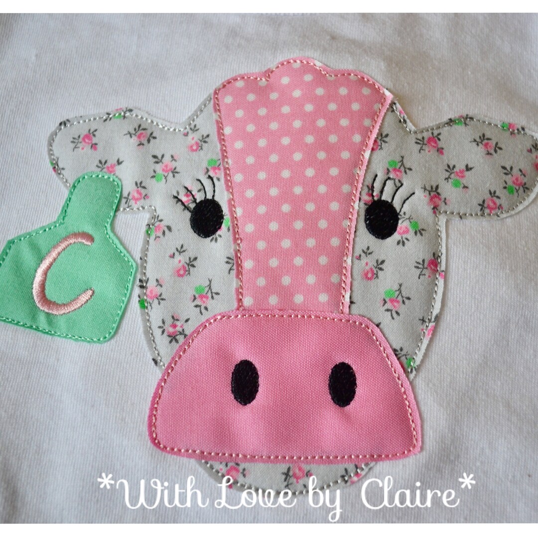 PDF Cow Applique Pattern for Hand Piecing - Etsy