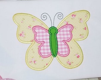 Butterfly Applique Machine Embroidery Design Digital Pattern - Etsy