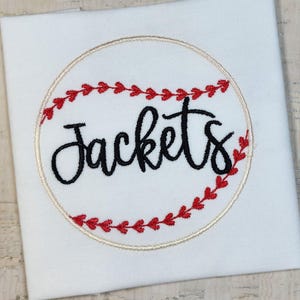 Jackets Baseball Machine Embroidery Pocket Design 3.75 Inch - Etsy